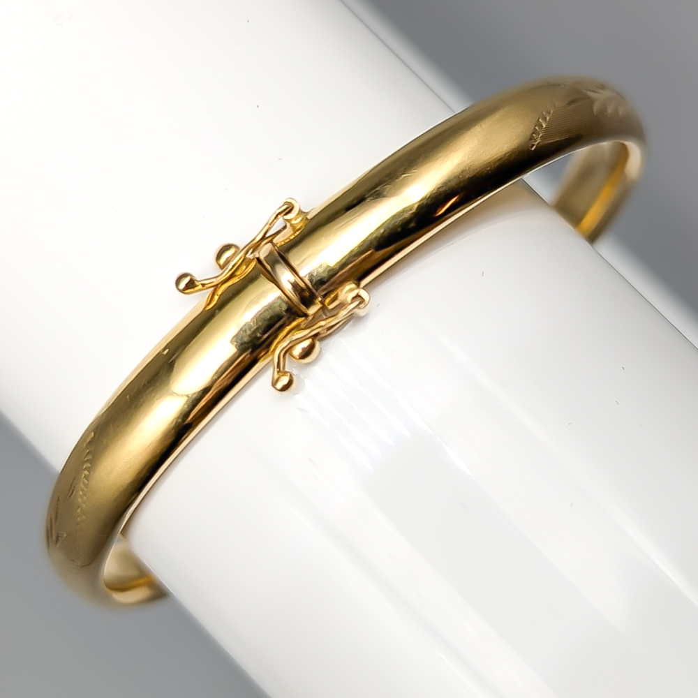 20cm Stelt armband i Guld 18K 10.68g – Pantit Marknad